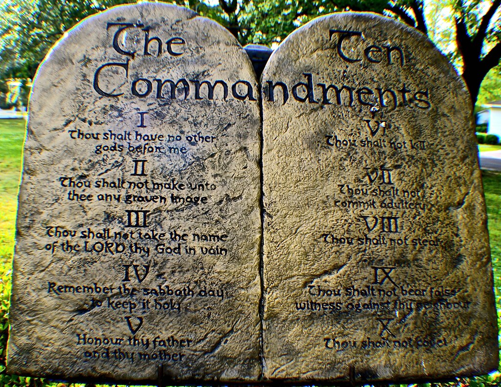 Follow the commandments of God - St. Mary's Church